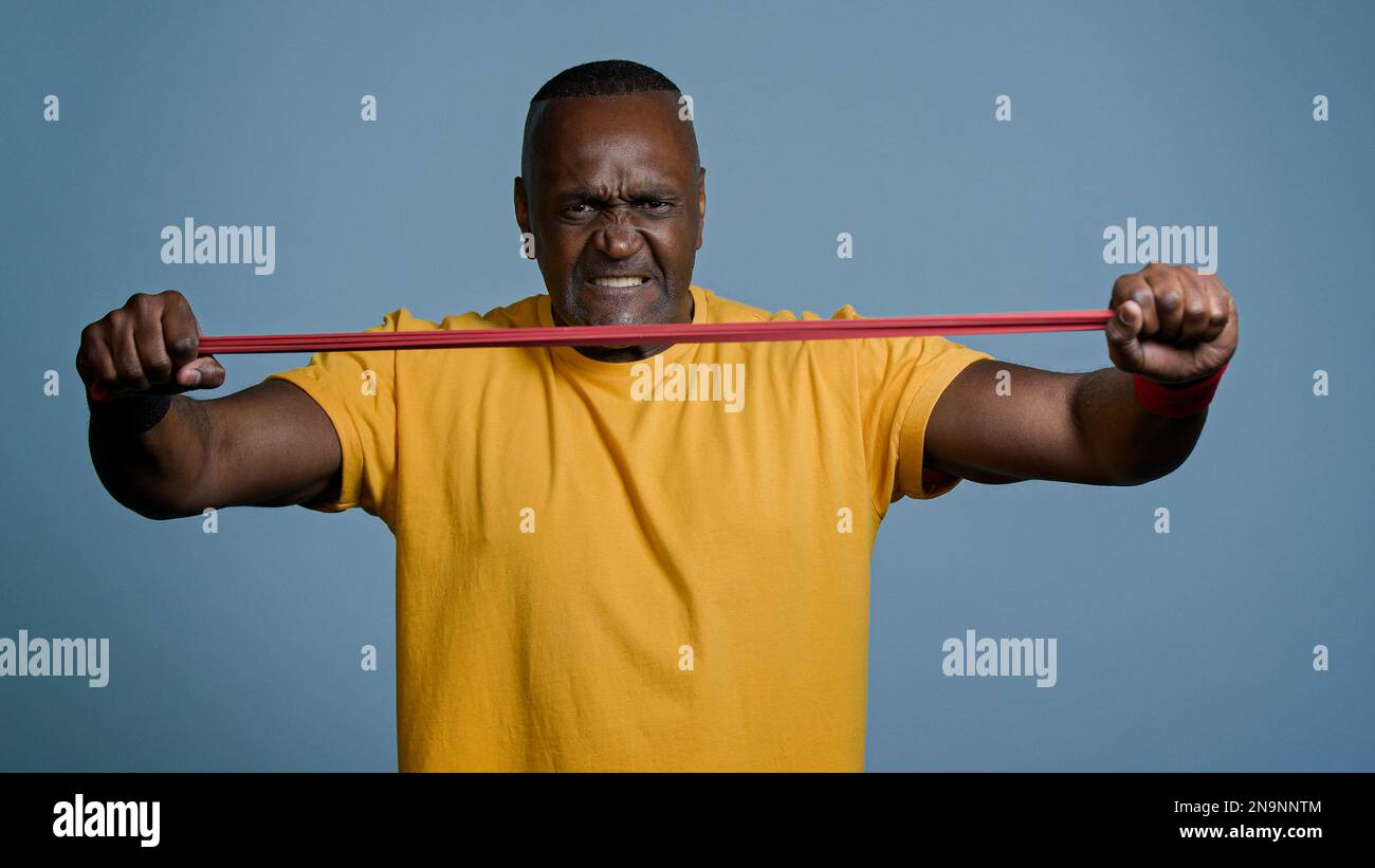 Man muscular arms tense hi-res stock photography and images - Alamy