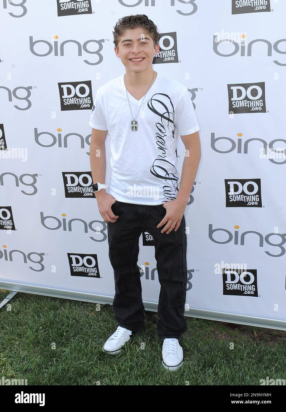 Ryan Ochoa attends the Bing and DoSomething.org Kick Off the Bing ...
