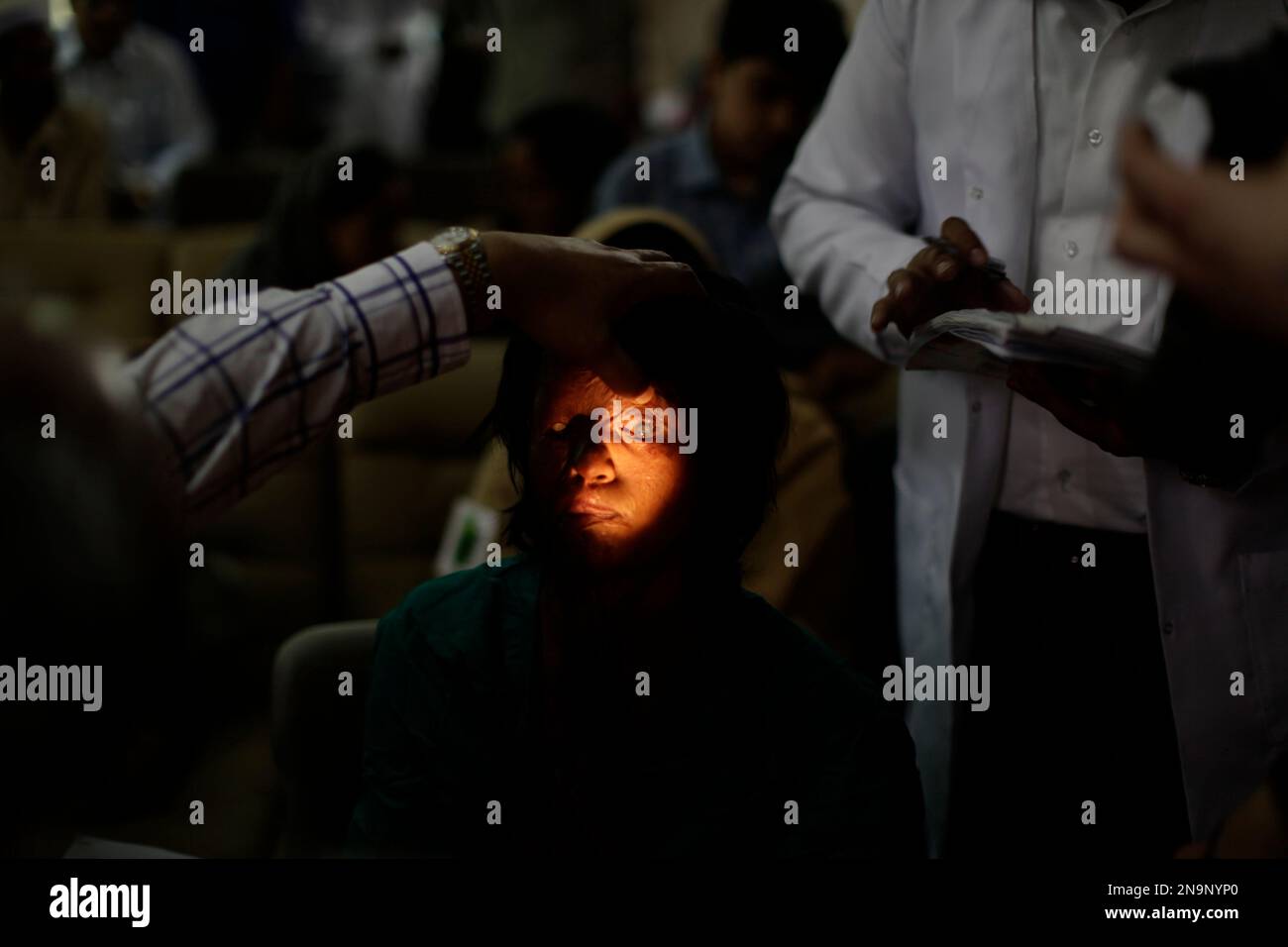 In this Sunday, May 20, 2012 photo, Pakistan acid attack survivor Sedra ...