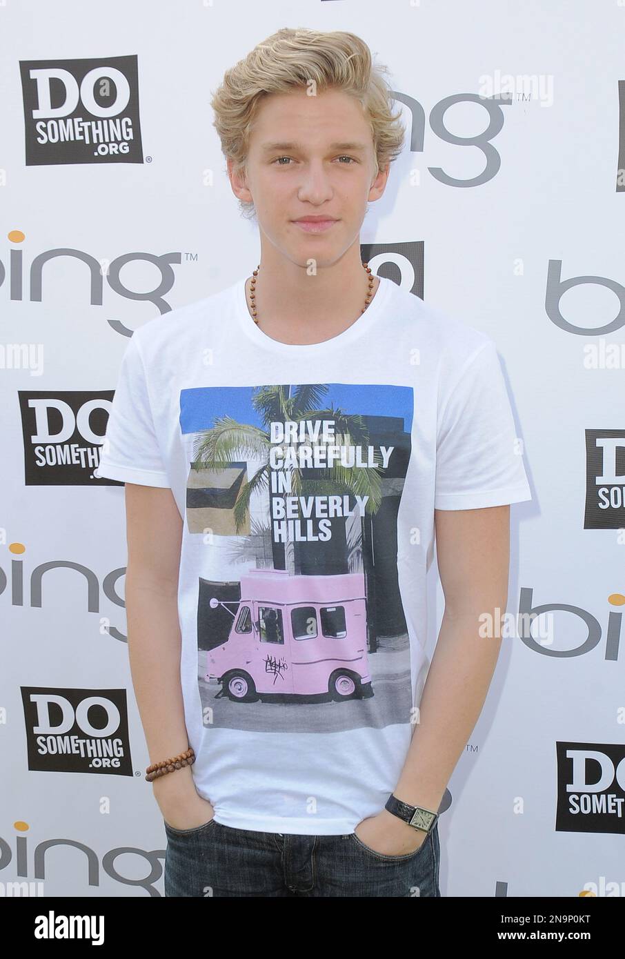 Cody Simpson attends the Bing and DoSomething.org Kick Off the Bing ...