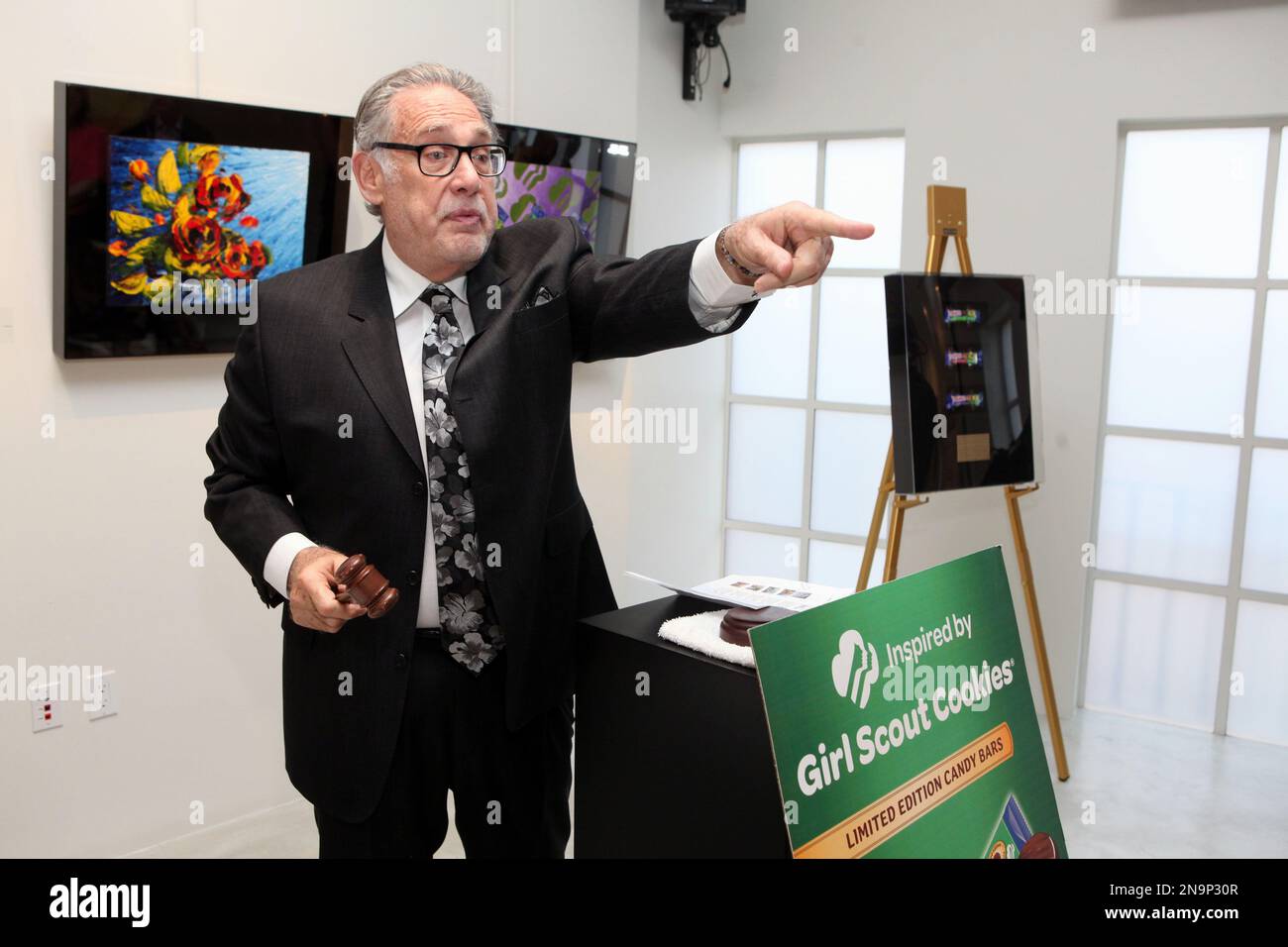 COMMERCIAL IMAGE - In this image provided by Nestle Crunch, Michael ...