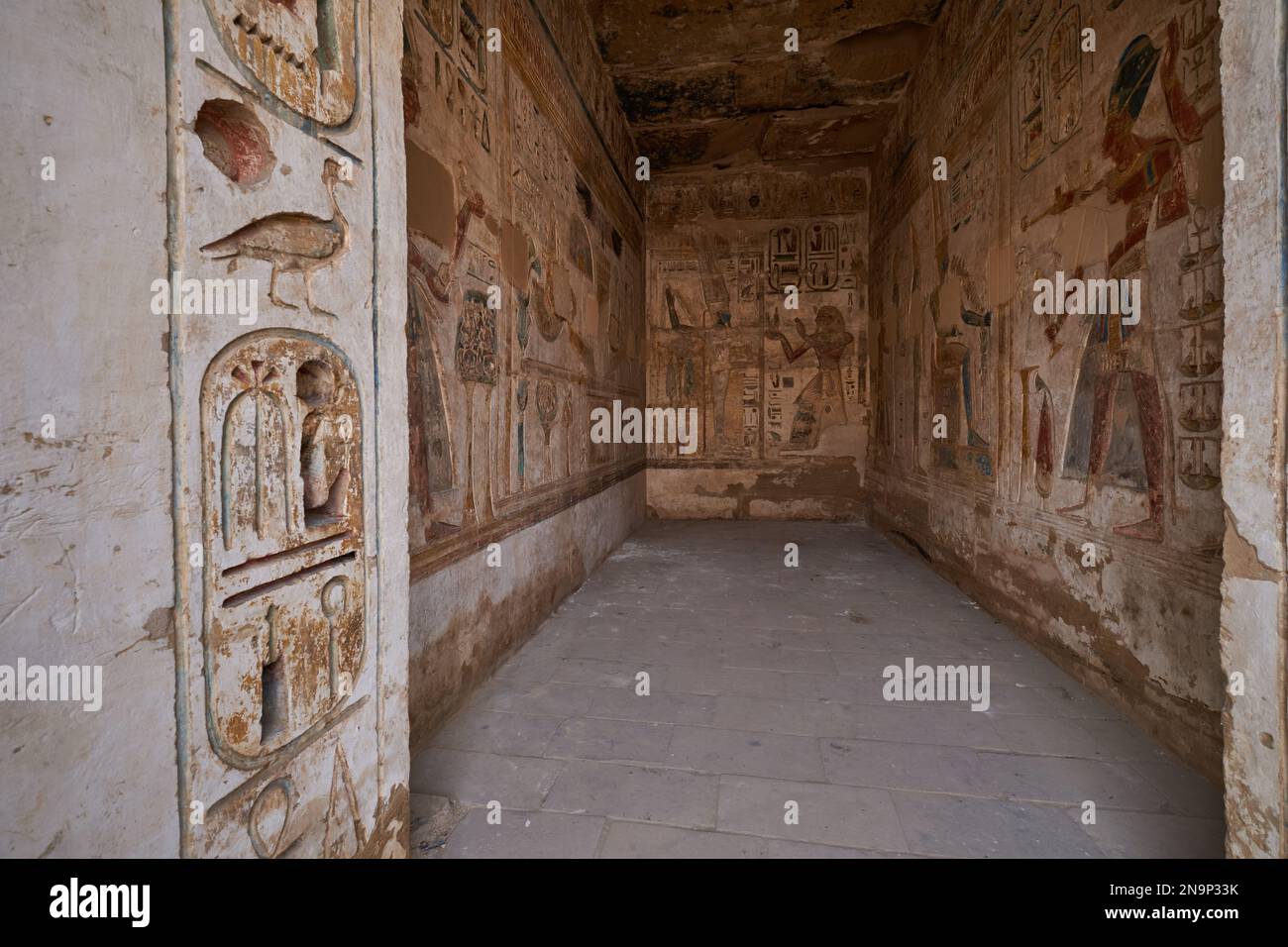 Thebes egypt mortuary temple hi-res stock photography and images - Alamy