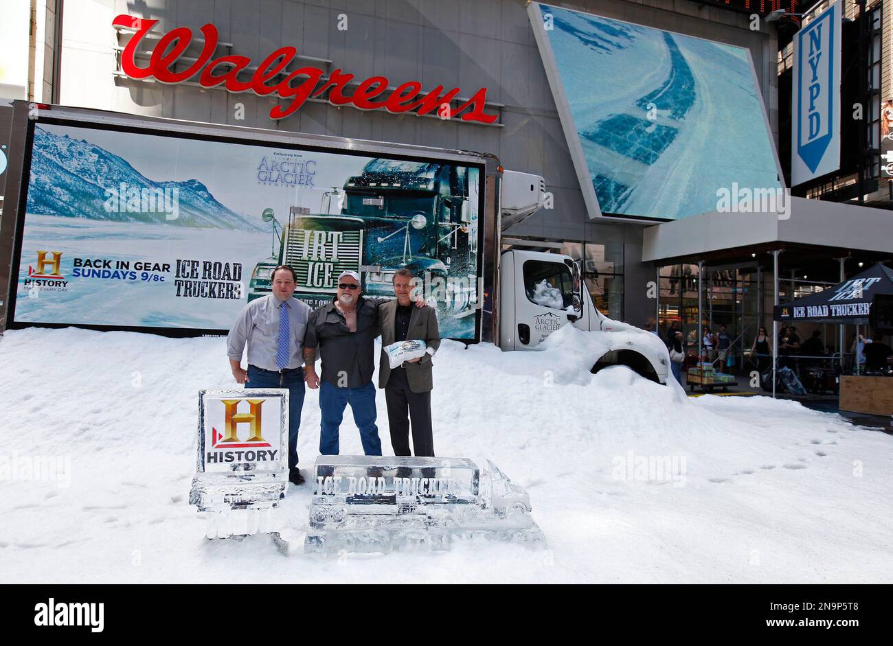 (L-R) Vice President of Consumer Marketing at HISTORY Chris Meador ...