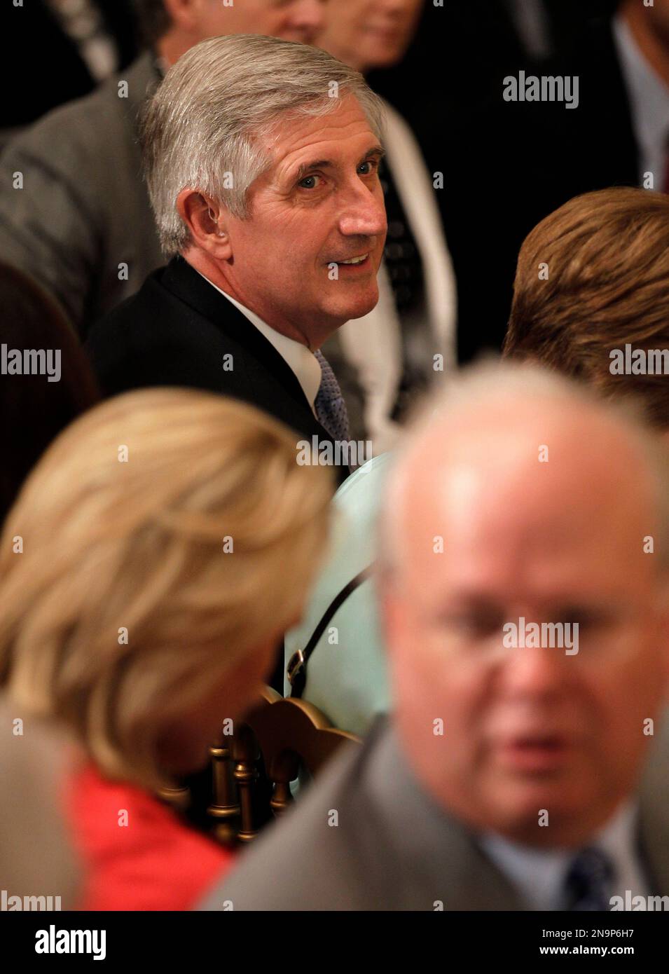 Former White House Chief of Staff Andy Card is seen in the East Room of ...