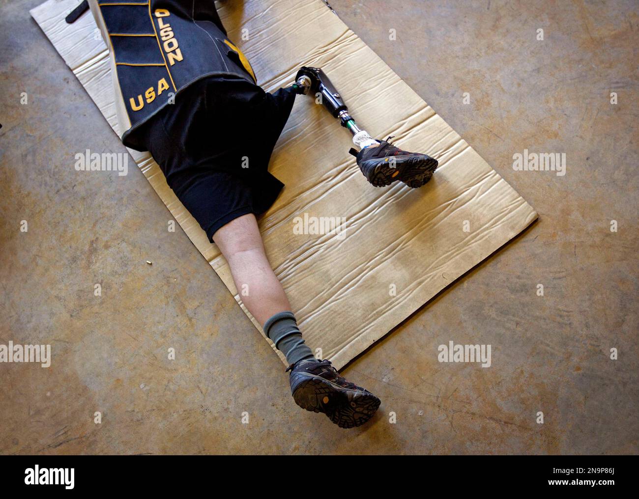 In this Wednesday, May 30, 2012, photo, U.S. Army Sgt. Josh Olson takes ...