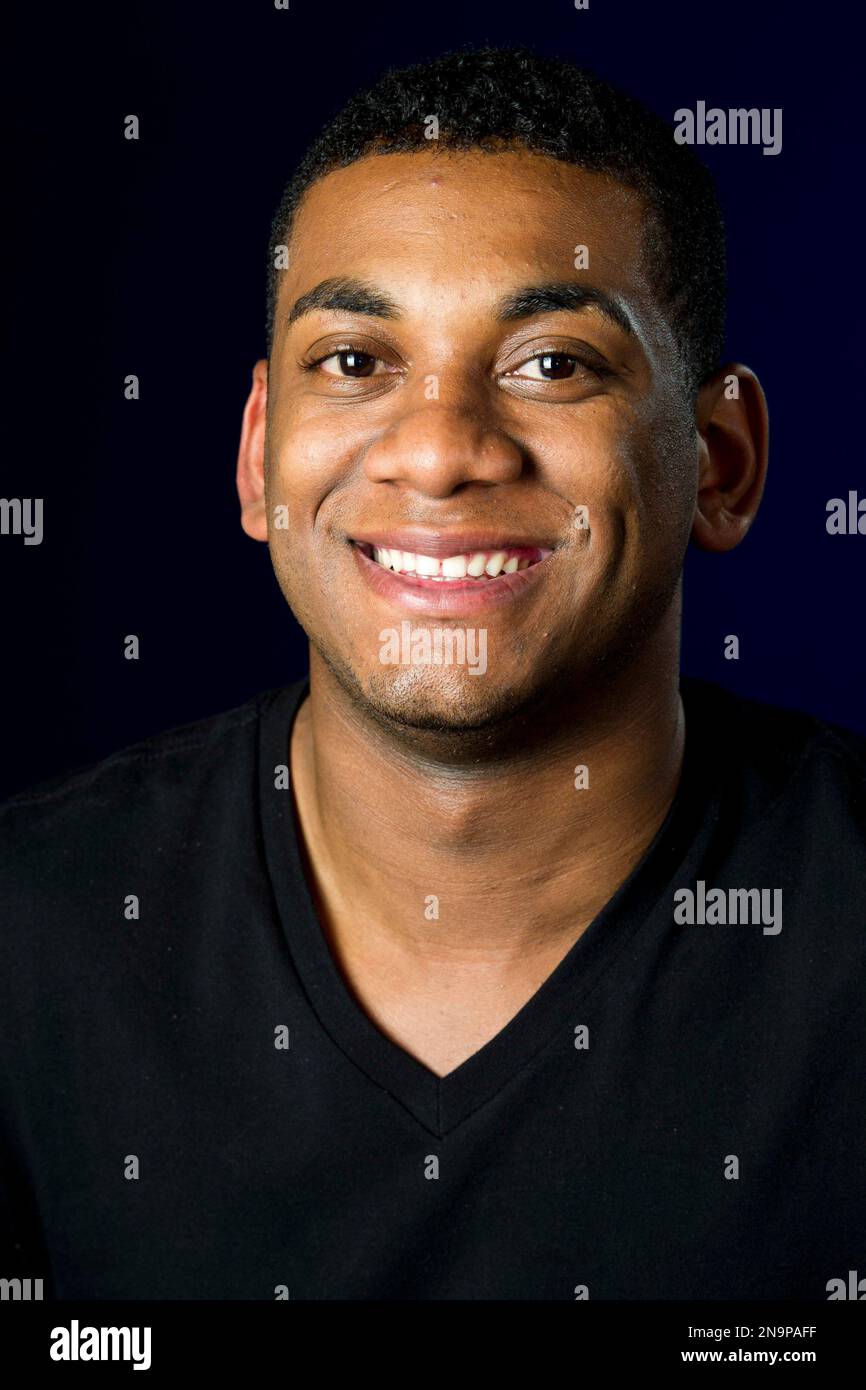 Joshua Ledet poses for a portrait on Wednesday May 30, 2012 in New York ...