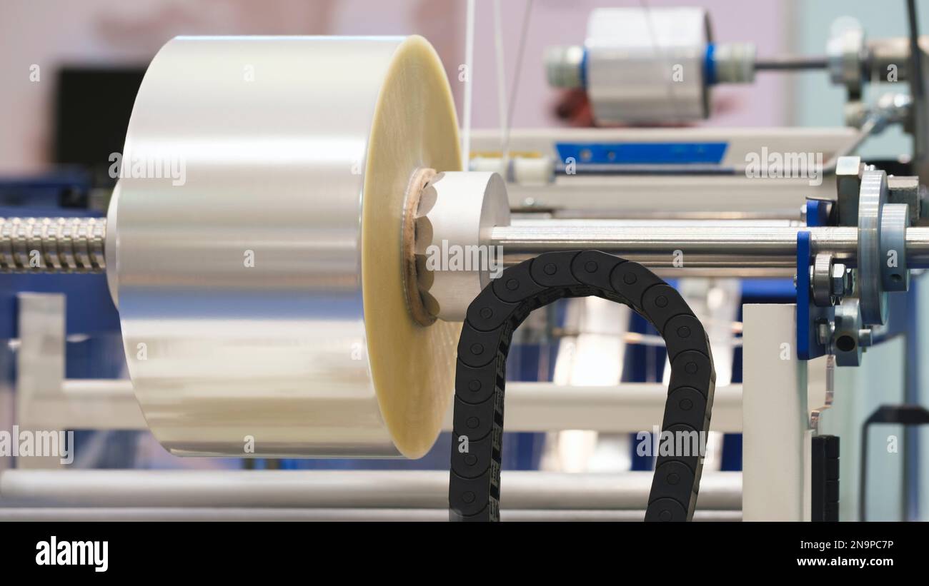 Automatic polyethylene plastic bag production machine with lighting ...