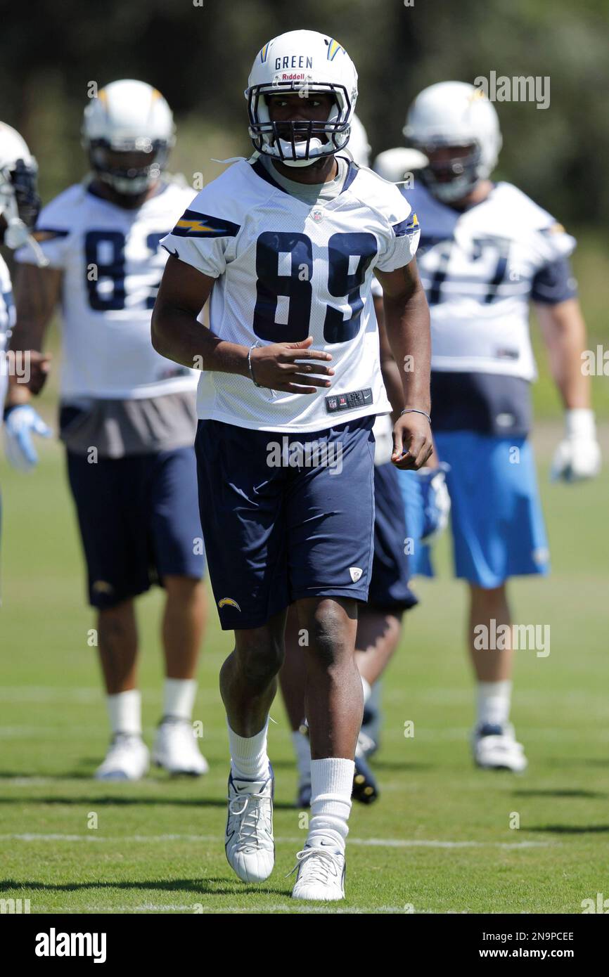 San Diego Chargers rookie tight end Ladarius Green (89) trains during ...