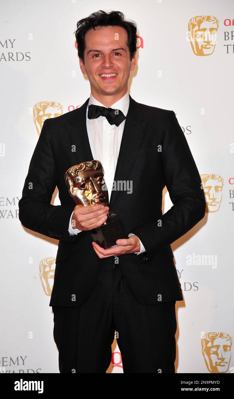 Best Supporting Actor winner Andrew Scott at the BAFTA TV Awards on ...
