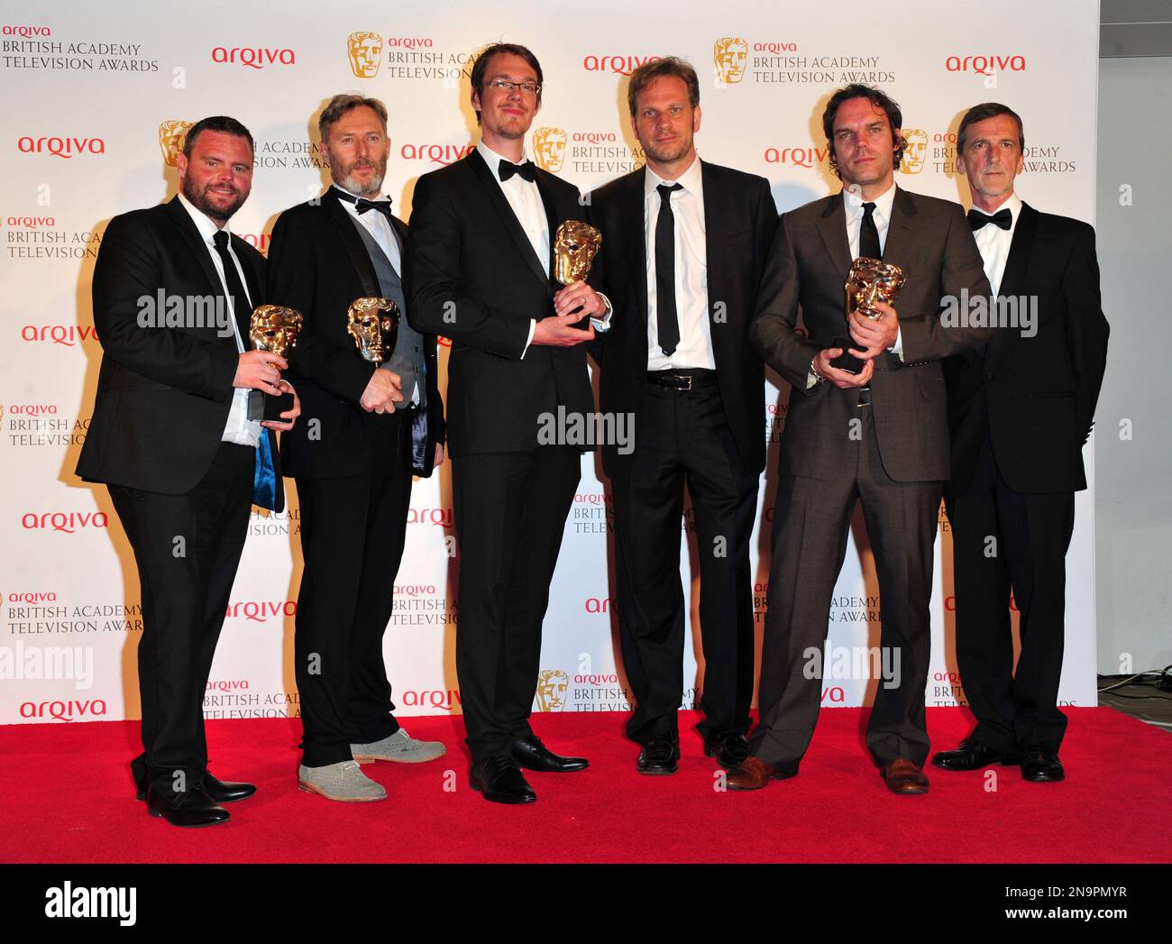 Winners of Best Factual Series 'Our War' John Douglas, Bruce Goodison ...