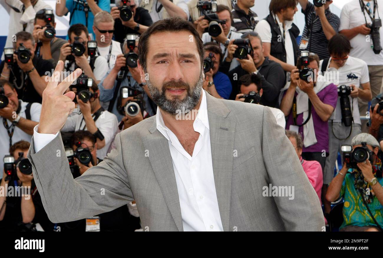 Actor Gilles Lellouche poses during a photo call for Therese ...