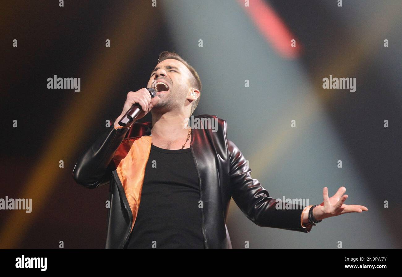 Hungary's Compact Disco performs during the final show of the 2012 ...