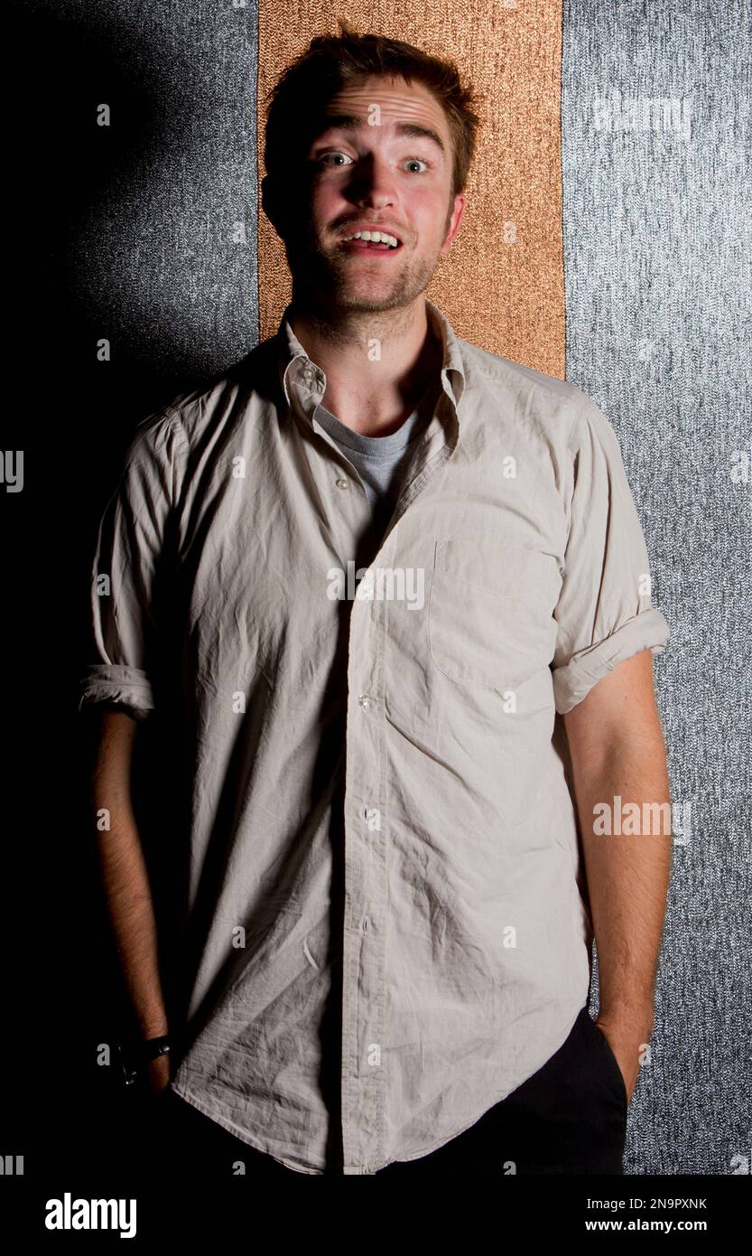 Actor Robert Pattinson poses for portraits at the 65th international ...