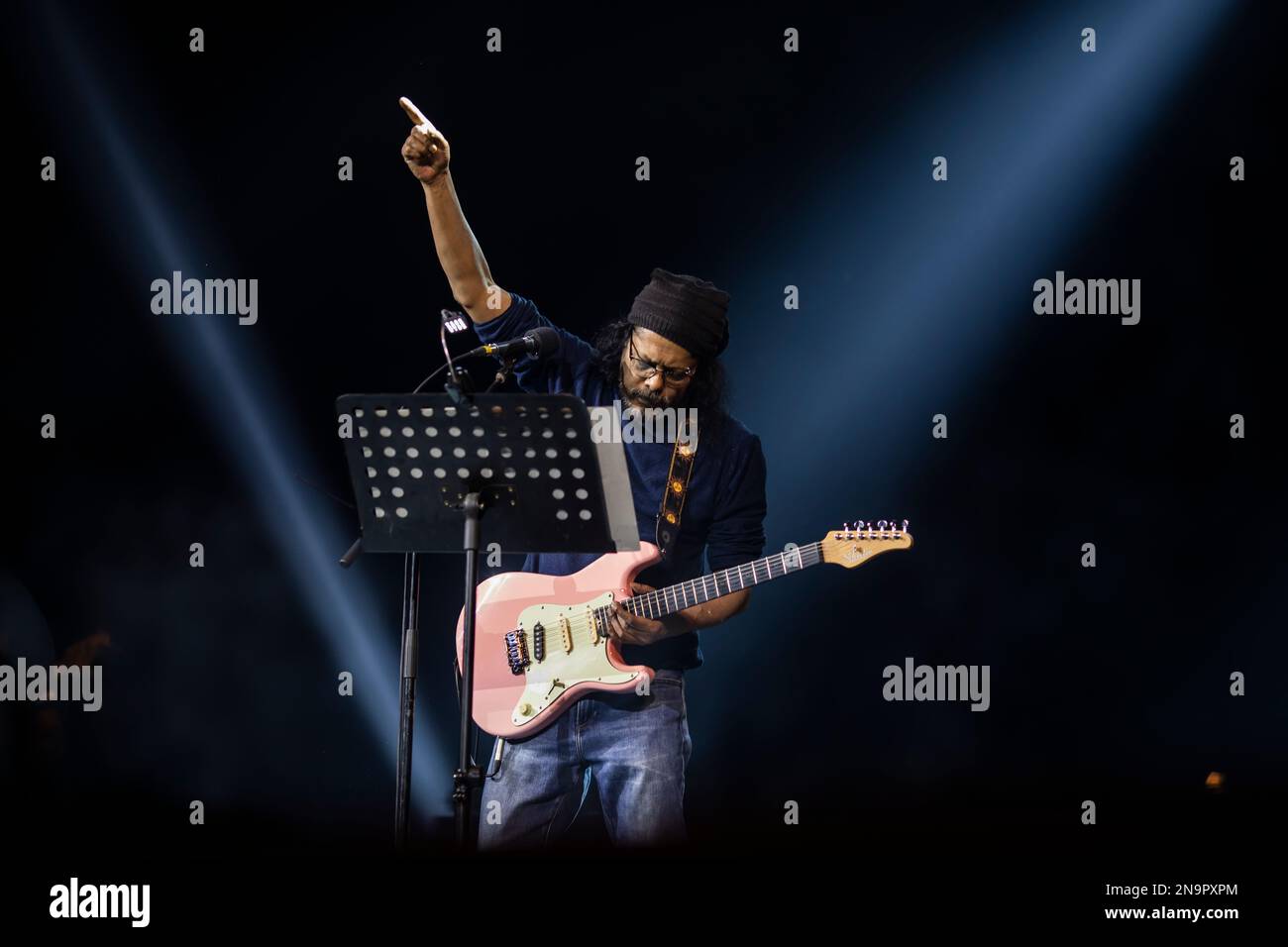 Dhaka, Bangladesh. 11th Feb, 2023. Singer-songwriter, Faruq Mahfuz Anam ...
