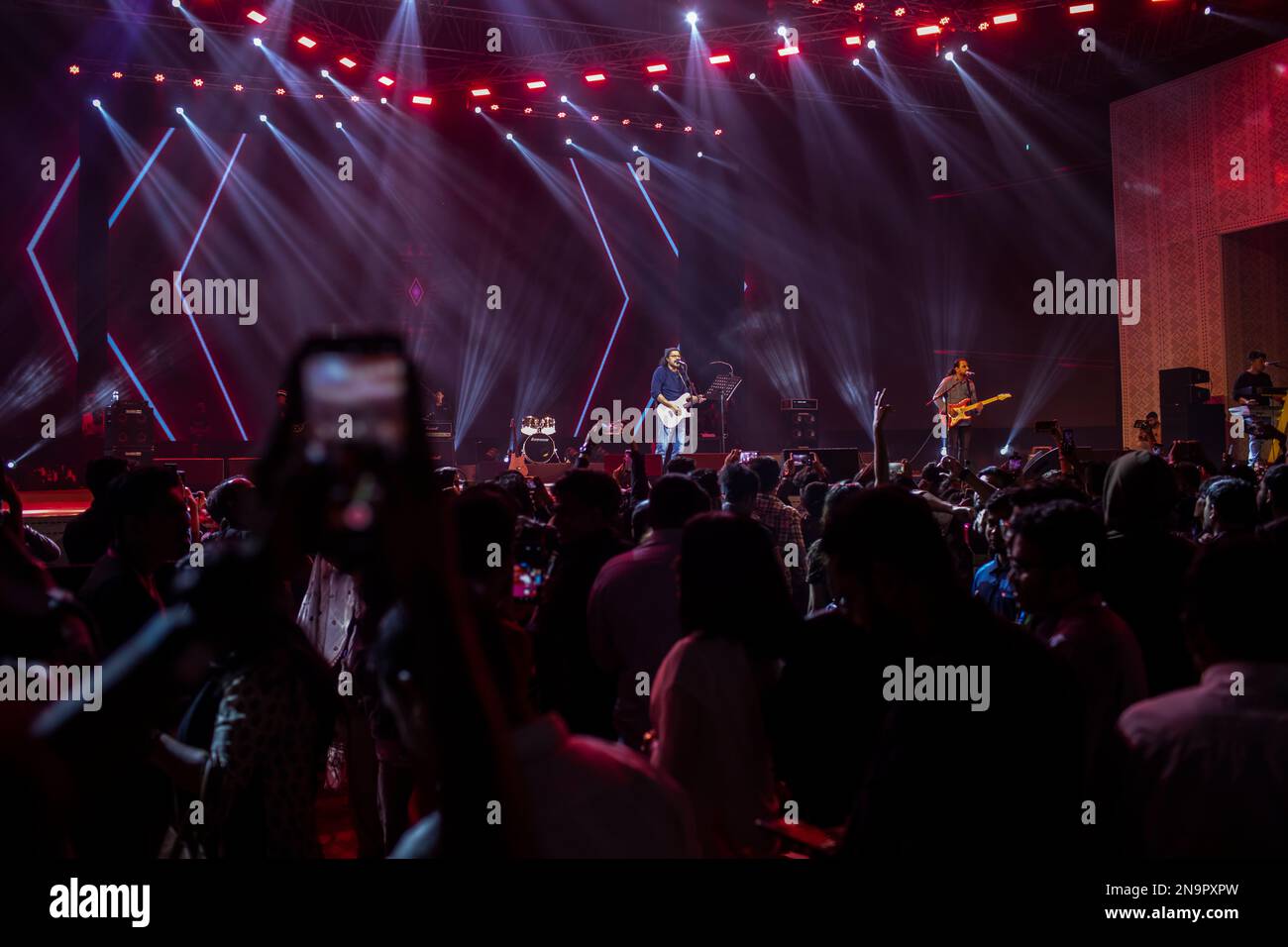 Dhaka, Bangladesh. 11th Feb, 2023. Singer-songwriter, Faruq Mahfuz Anam ...