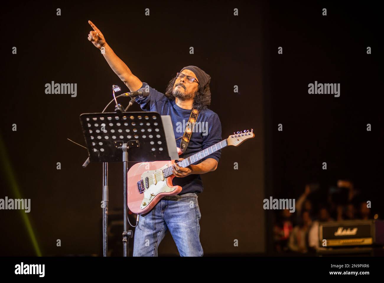 Dhaka, Bangladesh. 11th Feb, 2023. Singer-songwriter, Faruq Mahfuz Anam ...