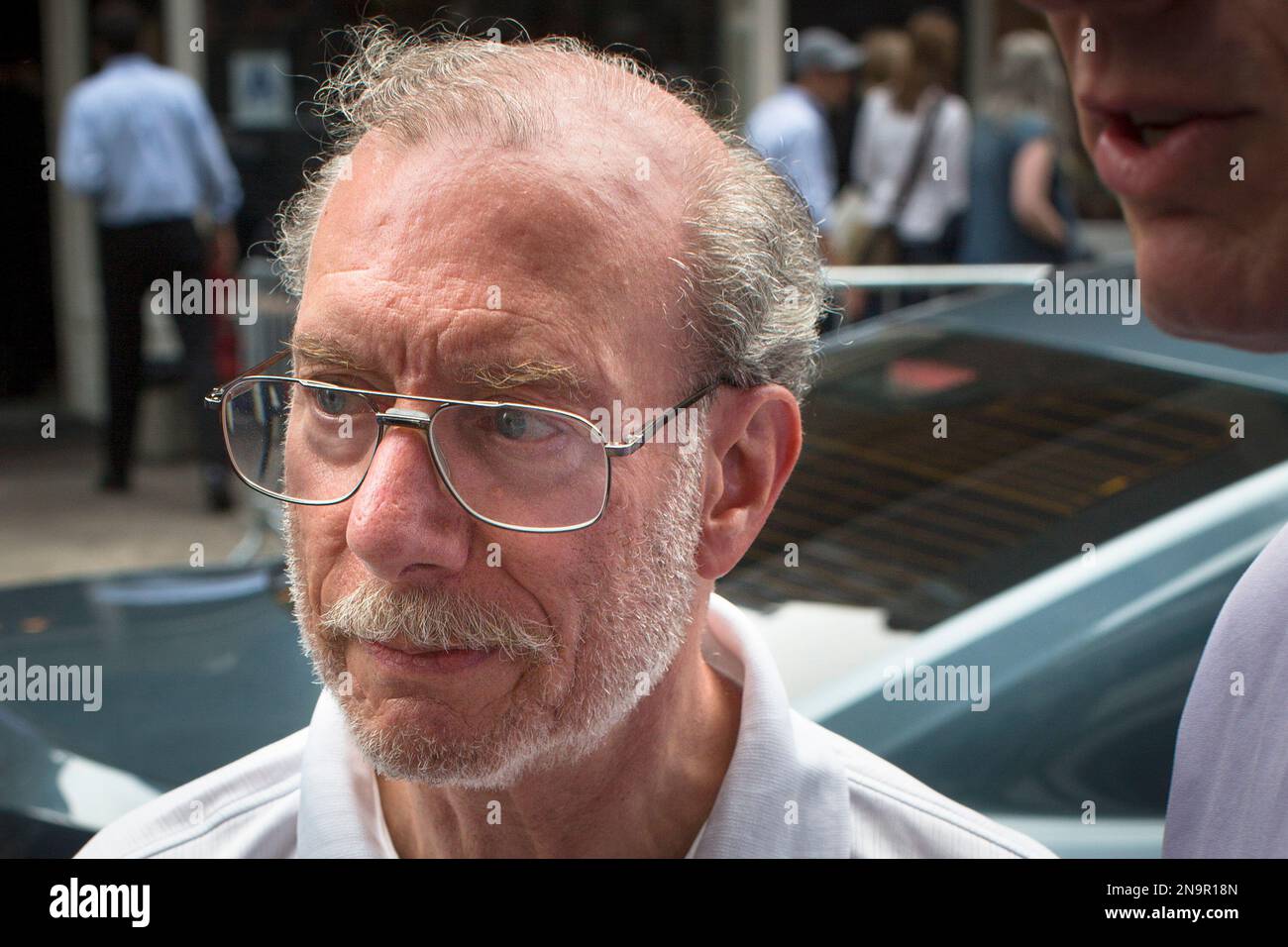 Stan Patz, father of missing child Etan Patz, arrives at his home in ...
