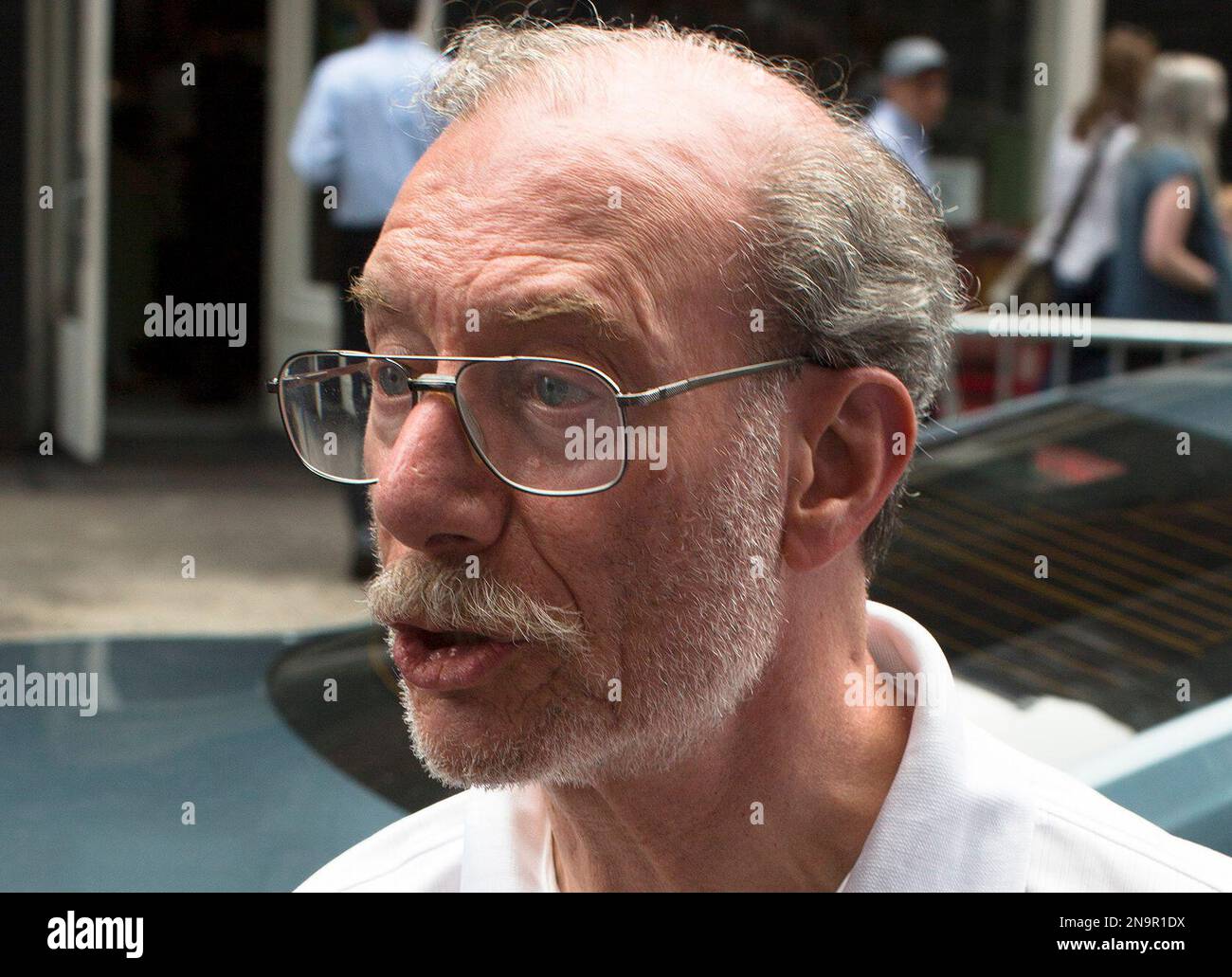 Stan Patz, father of missing child Etan Patz, arrives at his home in ...