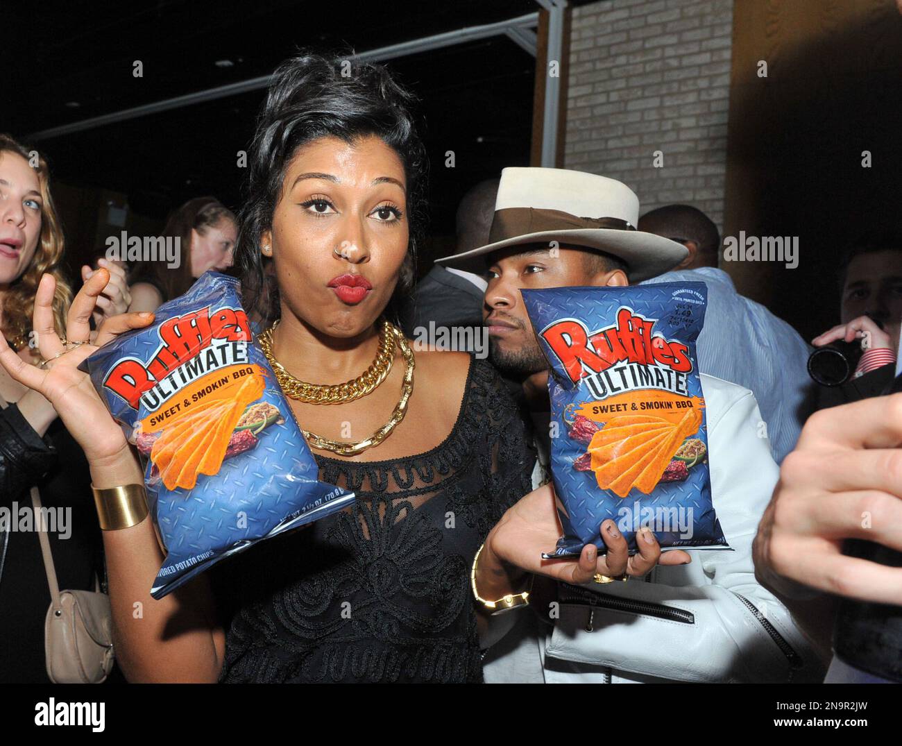COMMERCIAL IMAGE - In this photograph taken by AP Images for Ruffles ...