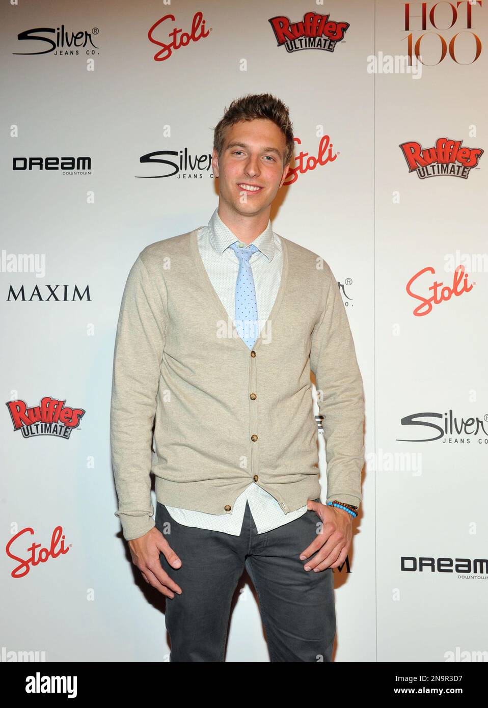 Ruffles Ultimate contest winner Chris Hardiman attends The MAXIM Hot ...
