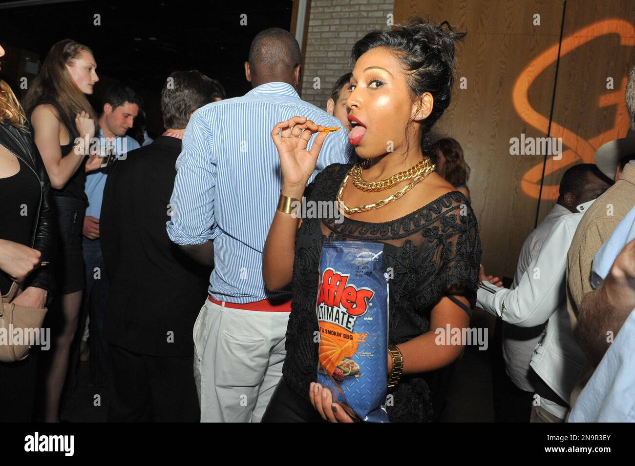 Recording artist Melanie Fiona enjoys new Ruffles Ultimate Sweet ...