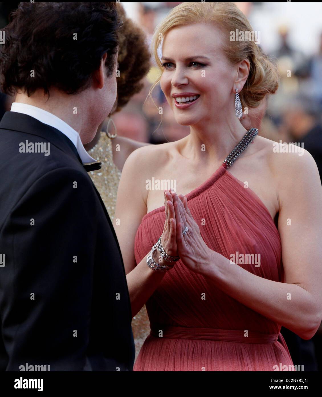 Actors John Cusack, left, and Nicole Kidman arrive for the screening of ...