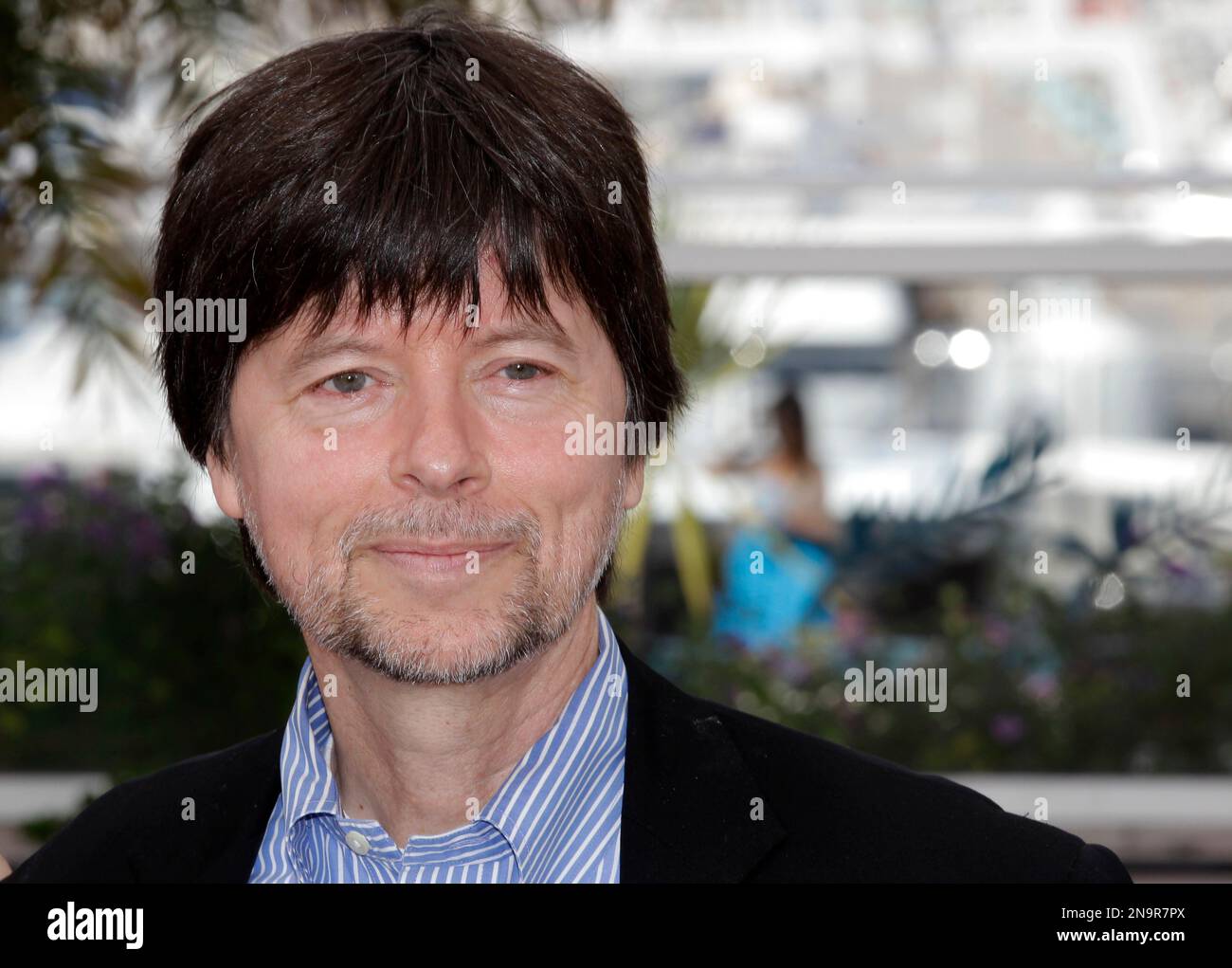 Co-director Ken Burns poses during a photo call for The Central Park ...