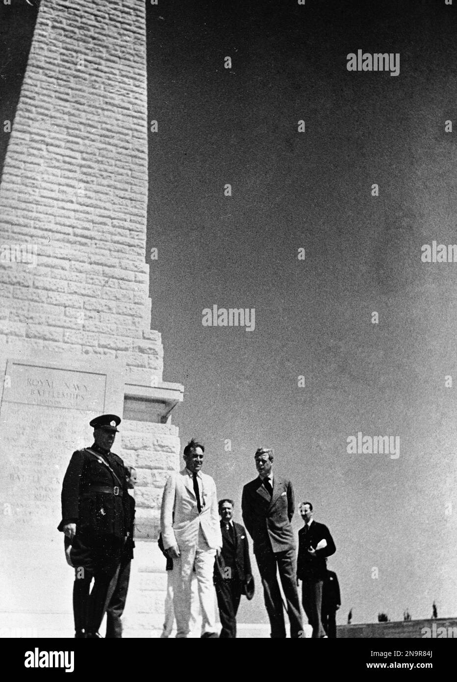 Britain's King Edward VIII, right, with Turkey's General Fahrettin ...