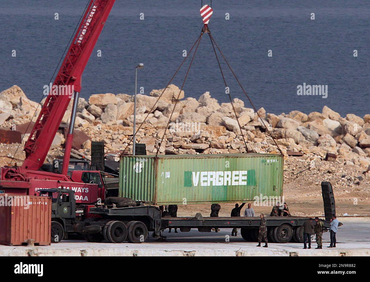 FILE - In s Saturday, April 28, 2012 file photo, Lebanese army soldiers ...