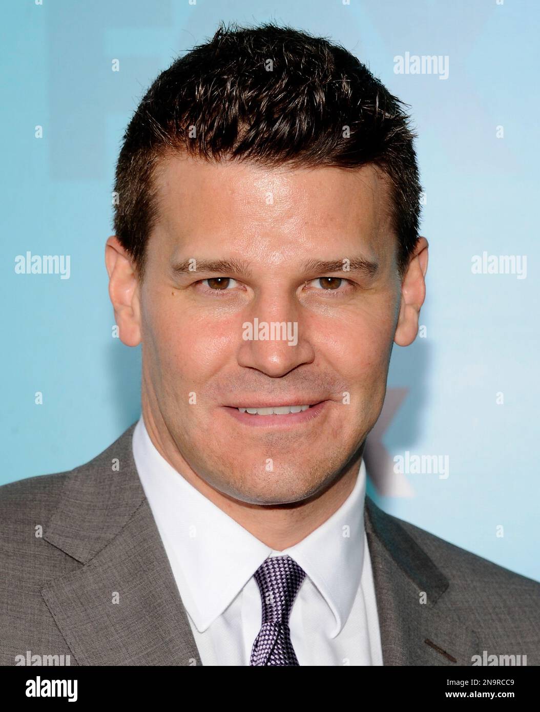 Actor David Boreanaz from "Bones" attends the FOX network upfront ...