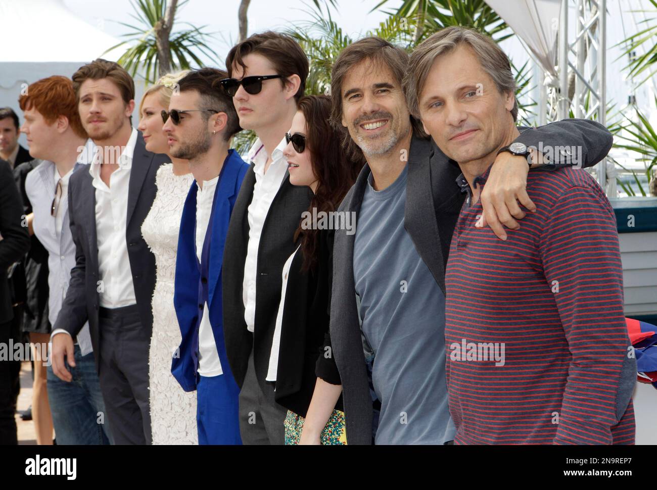 From left, actors, Danny Morgan, Garret Hedlund, Kirsten Dunst, Tom ...