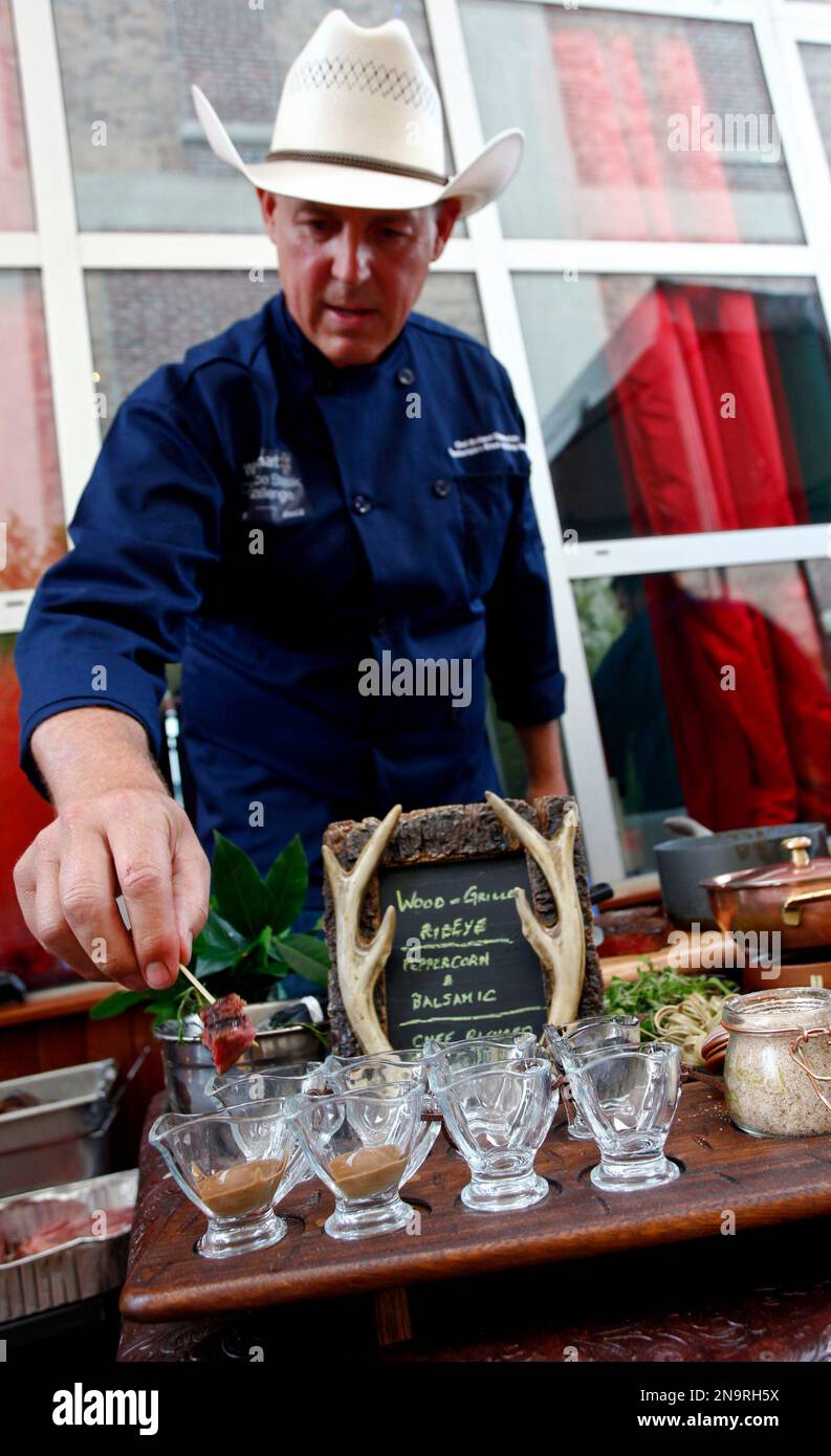 Chef Richard Chamberlain of Chamberlain's Steak and Chop House in ...