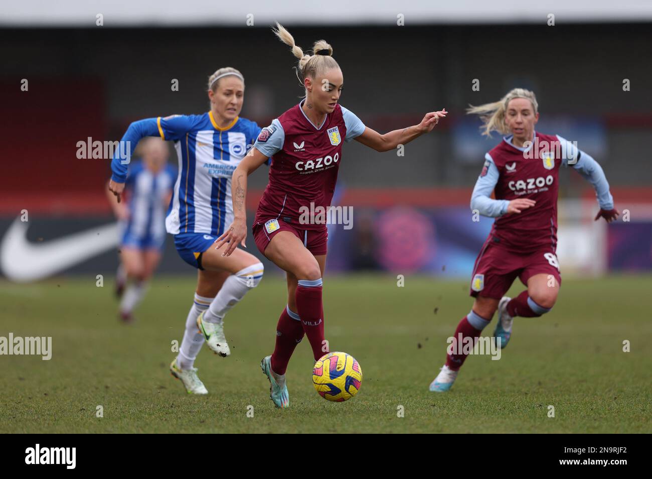 Alisha lehmann aston villa hi-res stock photography and images - Alamy