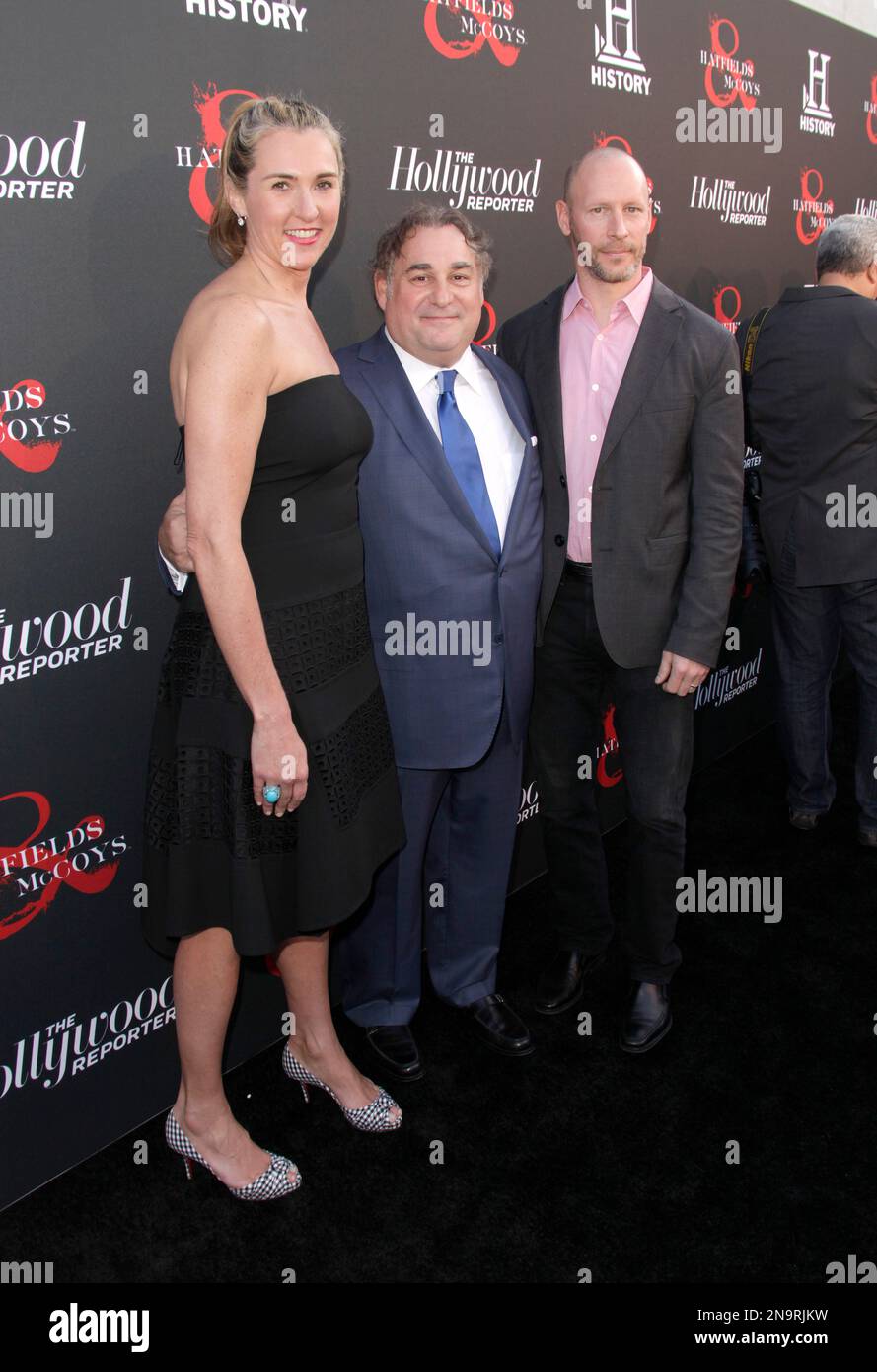 (L-R) President, History and Lifetime Networks Nancy Dubuc, Executive ...