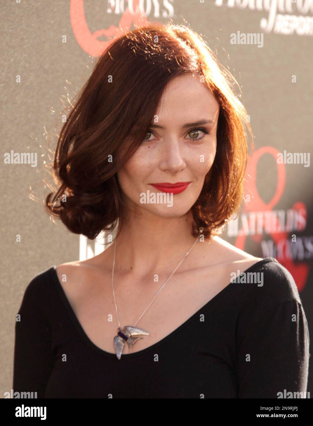 Actress Rebecca Calder arrives at the world premiere of Hatfields ...