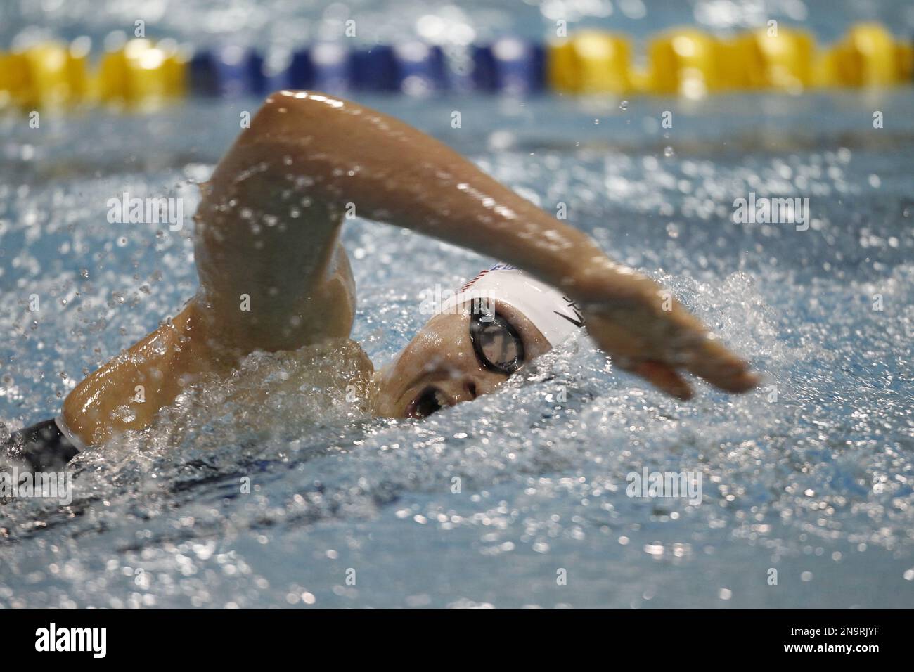 Gillian Ryan competes in the women's 800 meter final at the Charlotte ...