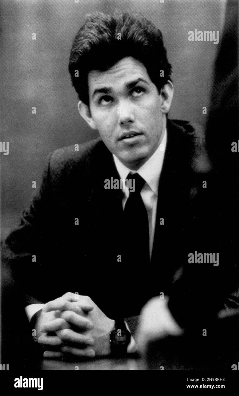 Joe Hunt, the charismatic young leader of an investment group known as ...