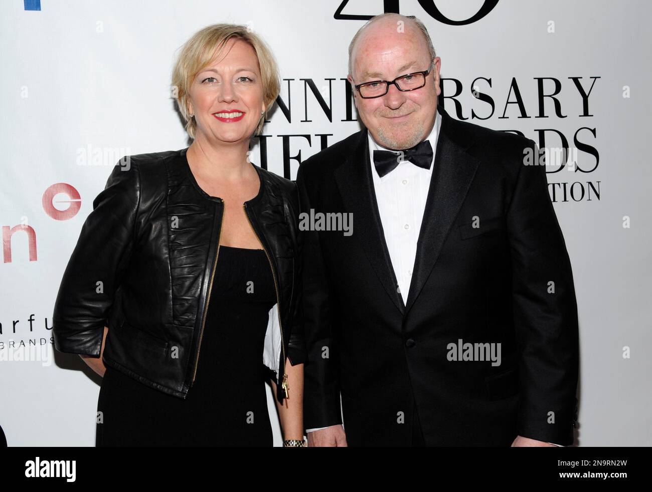 Carolyn Tastad and Don Loftus attend the FiFi Fragrance Awards at Alice ...