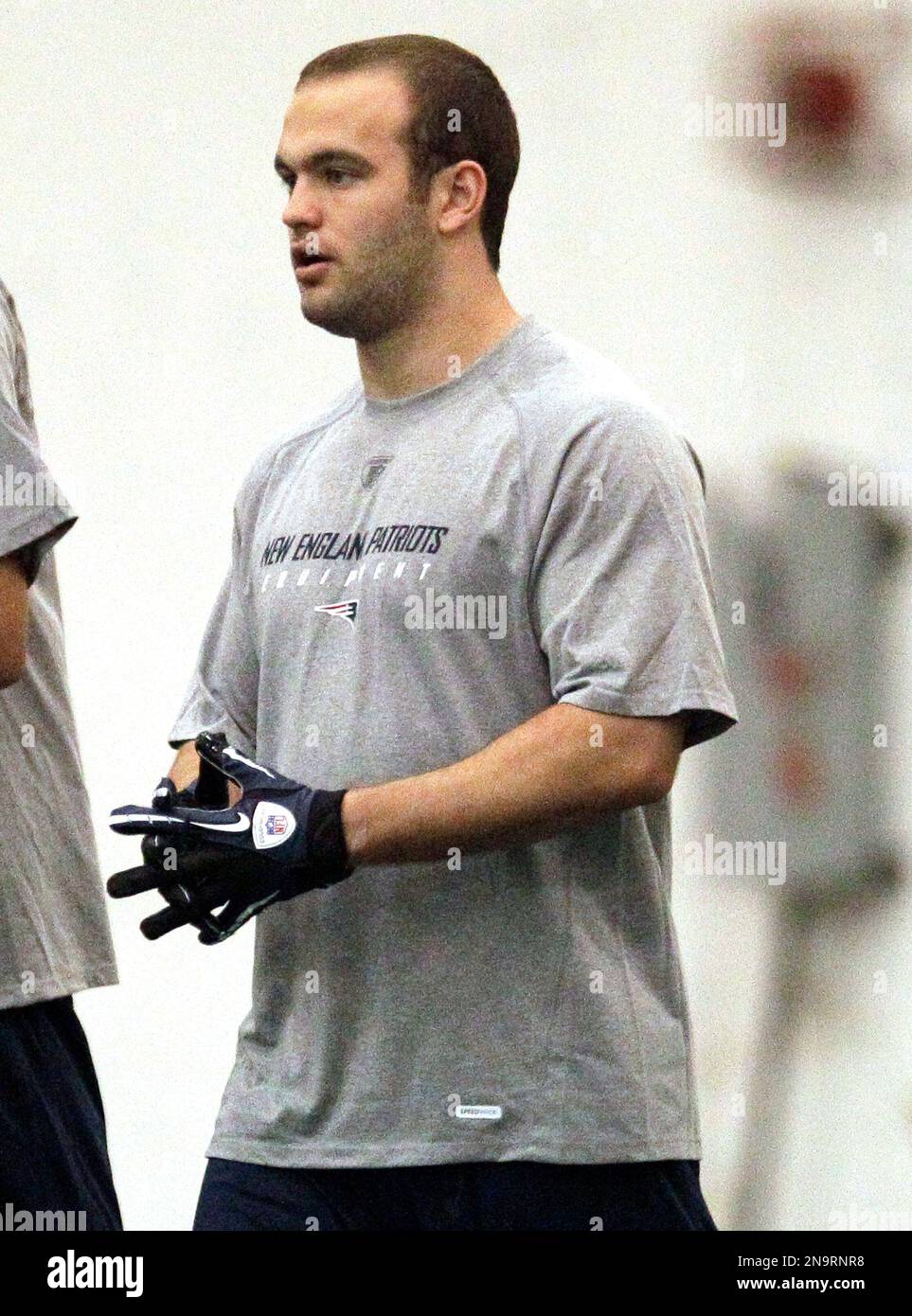 New England Patriots rookie wide receiver Jeremy Ebert, out of ...