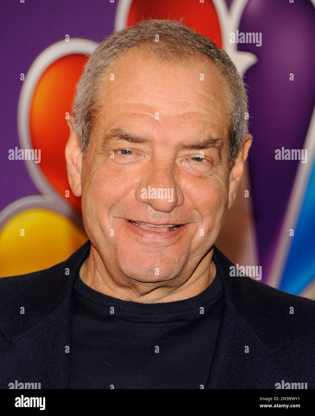 Producer and writer Dick Wolf arrives for the NBC network upfront ...