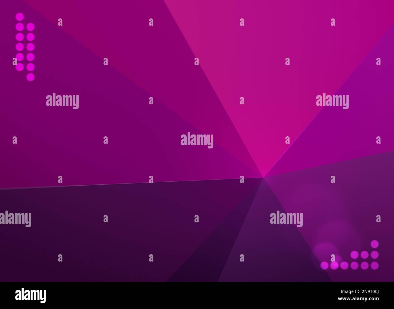 Abstract geometric triangle background with vibrant purple and pink colors. Abstract high ...