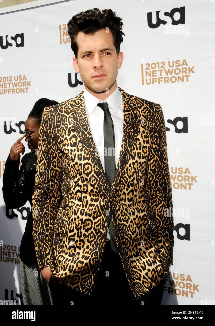 DJ Mark Ronson attends the USA network upfront presentation at Alice ...