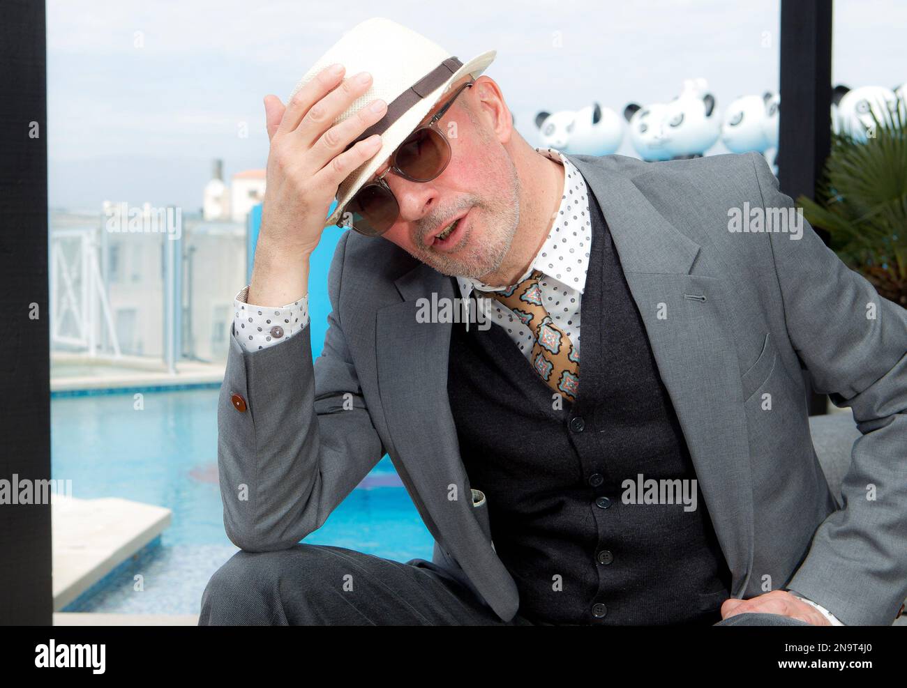 Director Jacques Audiard poses for portraits at the American Pavilion ...