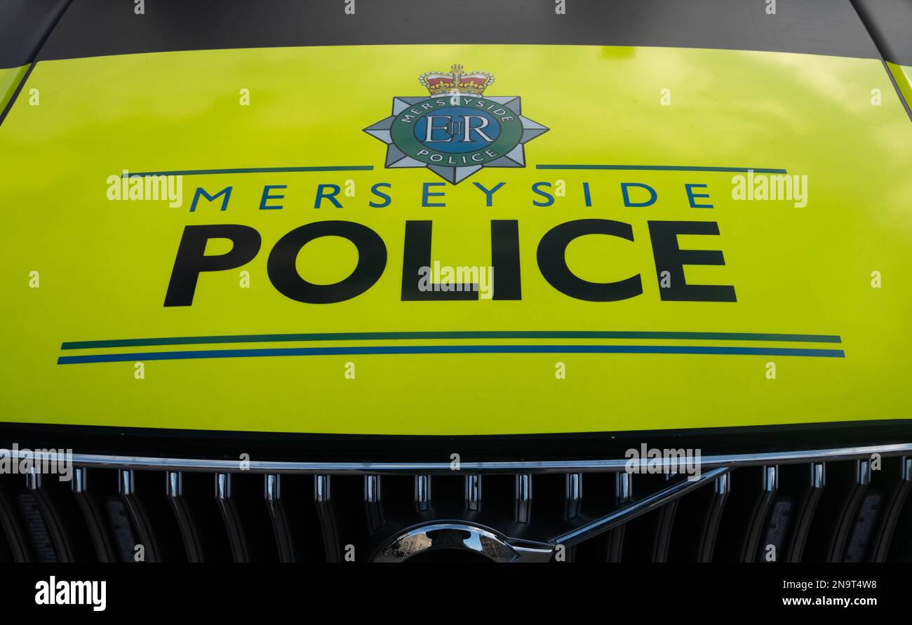 Merseyside Police Logo Merseyside Police Badge Hi Res Stock
