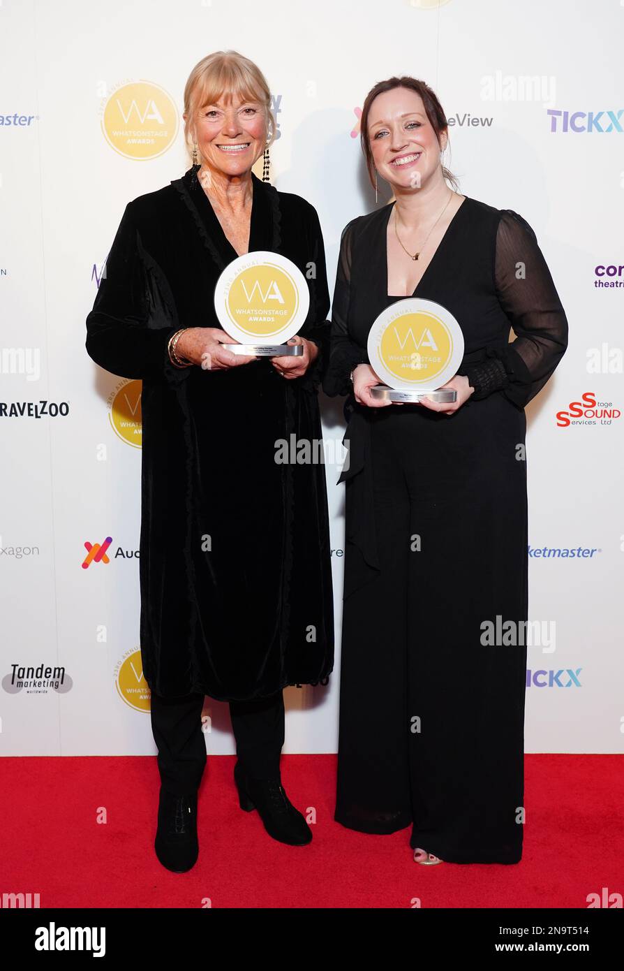 Pippa Ailion and Natalie Gallacher with the Award for Best Casting ...