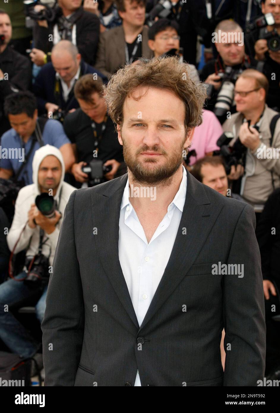 Actor Jason Clarke poses during a photo call for Lawless at the 65th ...