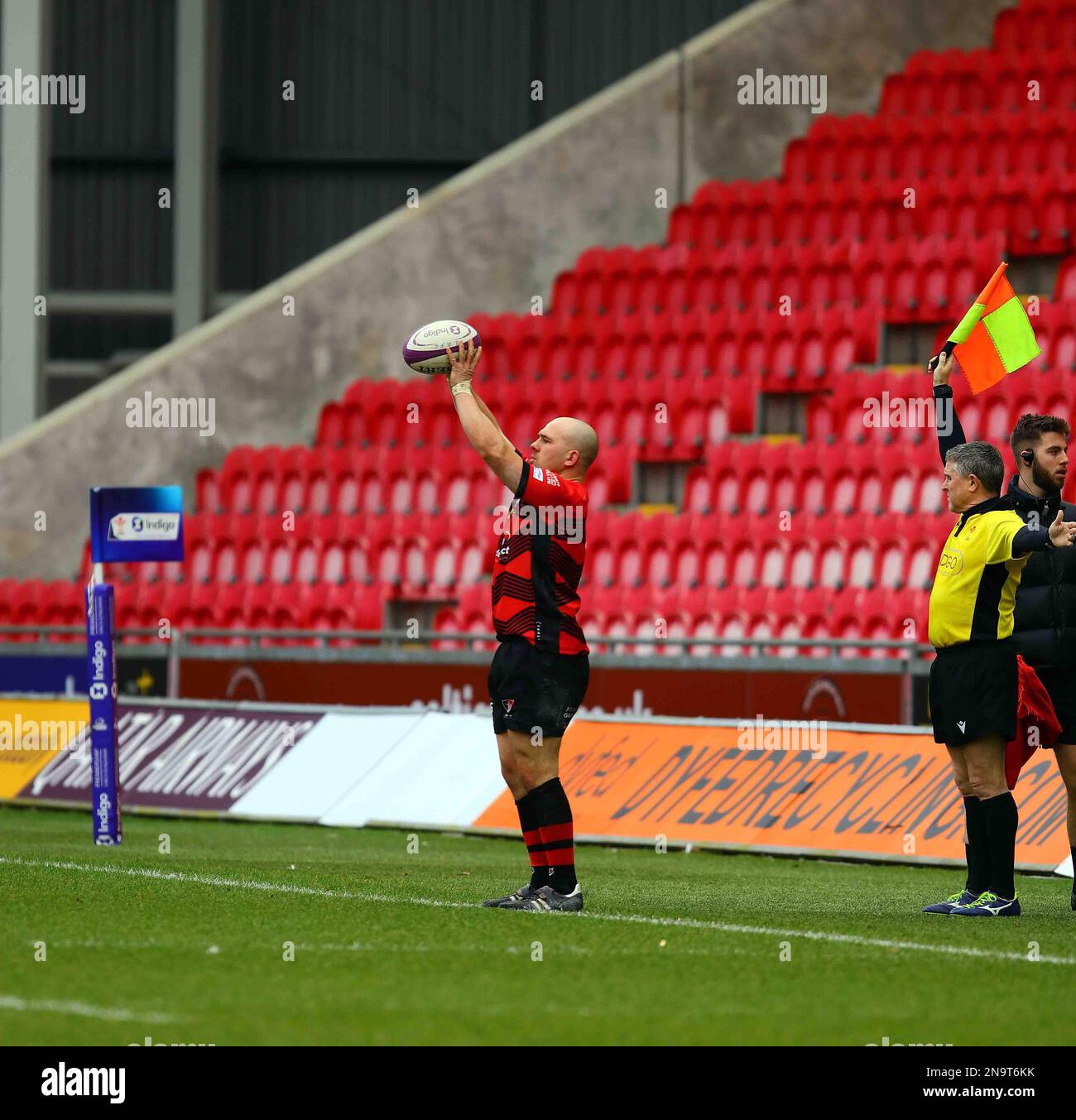 Llanelli RFC V Aberafon RFC Indigo Prem 2023 Stock Photo - Alamy