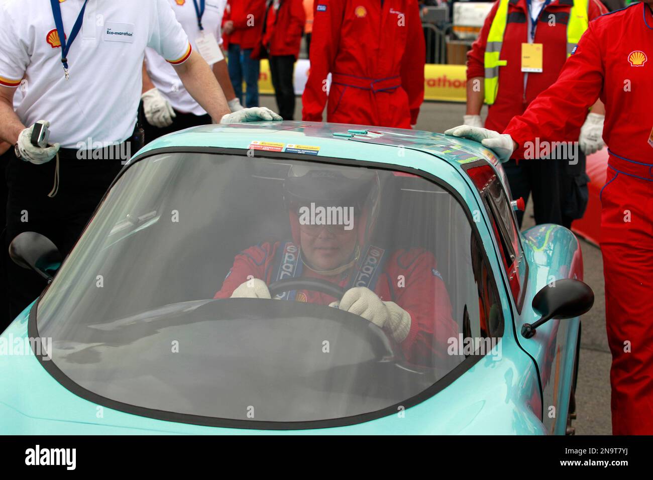 COMMERCIAL IMAGE - In this photograph taken by AP Images for Shell ...