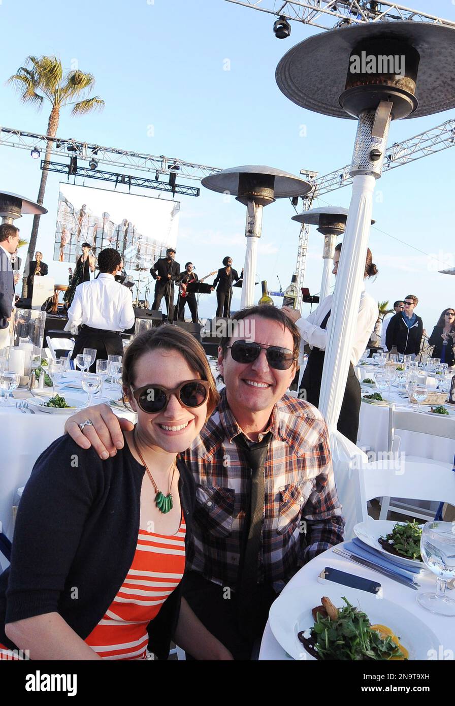 Matt Preece, at right, and Ally Escamilla attend Heal The Bay's Bring ...