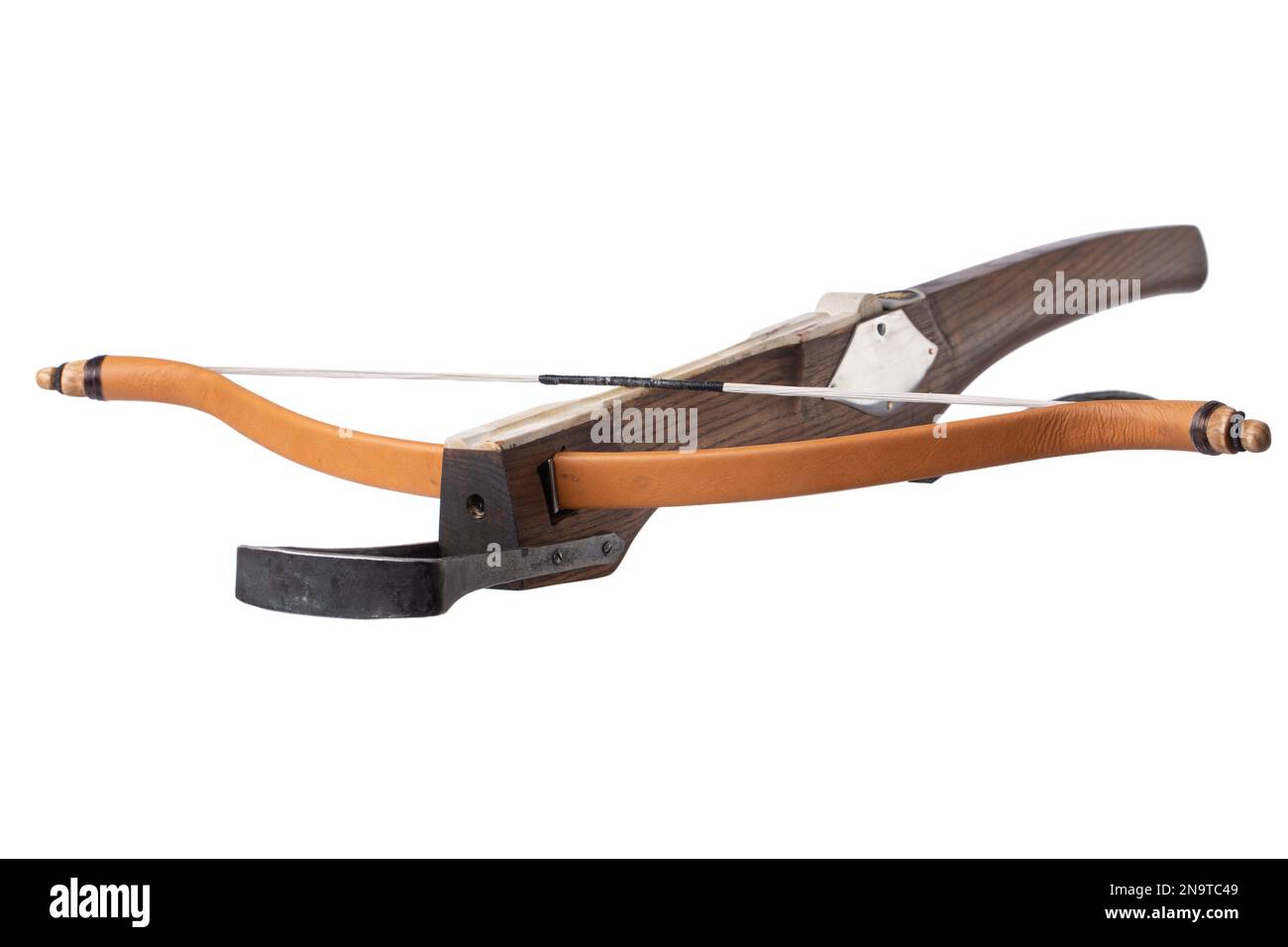 medieval crossbow isolated on white background Stock Photo - Alamy